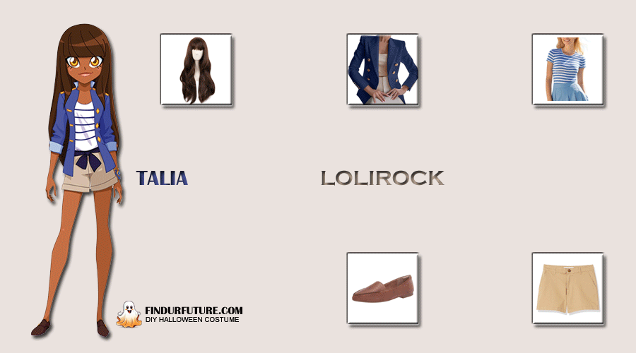 TALIA FROM LOLIROCK DIY COSTUME GUIDE