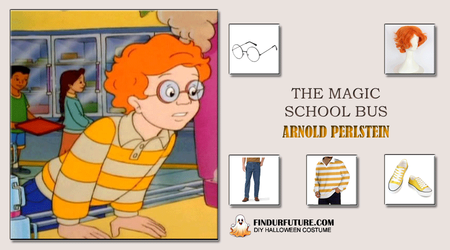 ARNOLD PERLSTEIN FROM THE MAGIC SCHOOL BUS COSTUME