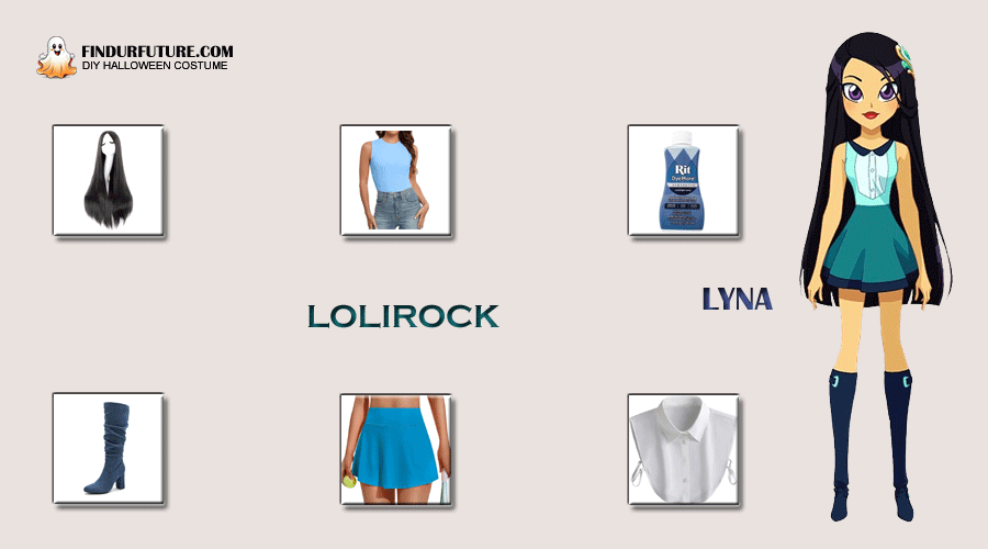 LYNA FROM LOLIROCK DIY COSTUME GUIDE