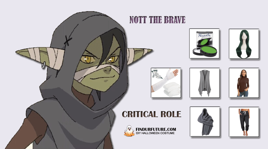 NOTT THE BRAVE FROM CRITICAL ROLE COSTUME